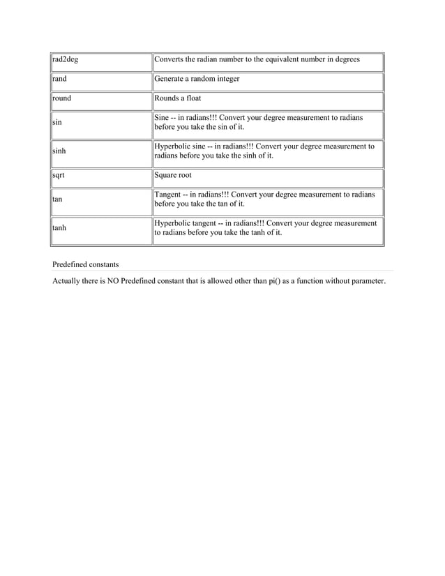 Quiz manual (simple calculated question) | PDF