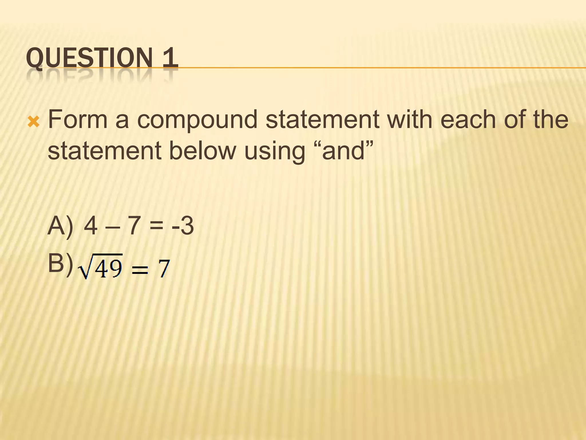 Quiz maths reasoning | PPTX