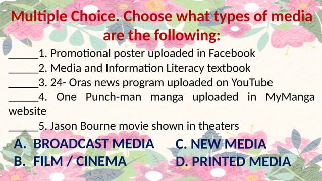 MEDIA AND INFORMATION LITERACY QUIZ .pptx