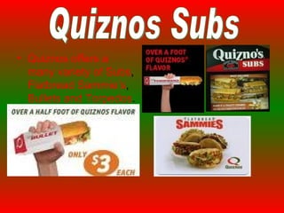 Quiznos Sub | PPT