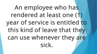 Benefits of a Wage Earner in the Philippines | PPTX