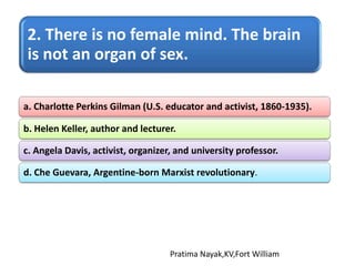 Quiz on gender equity pratimanayak | PPTX