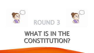 Quiz on the constitution of india | PPTX