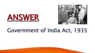 Quiz on the constitution of india | PPTX