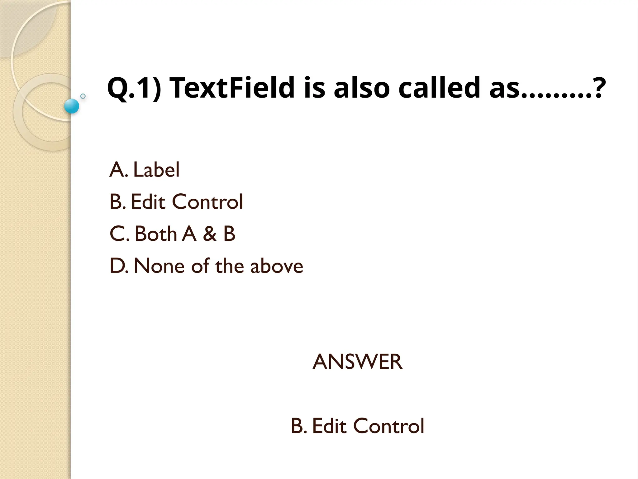 Advance Java msbte MCQ for diploma students | PPTX Advance Java msbte MCQ for diploma students | PPTX