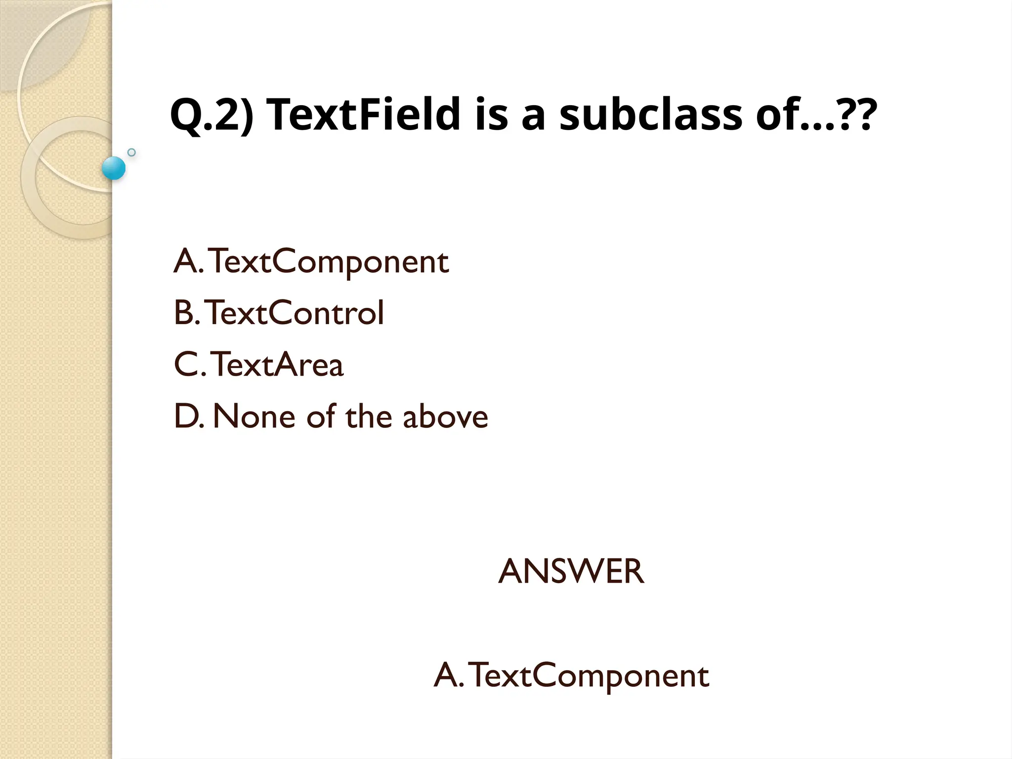Advance Java msbte MCQ for diploma students | PPTX