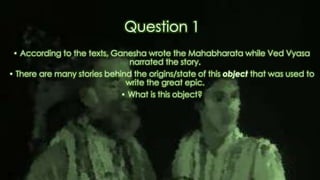 Mahabharata Quiz prelims | PPTX