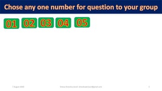 Quiz program | PPTX