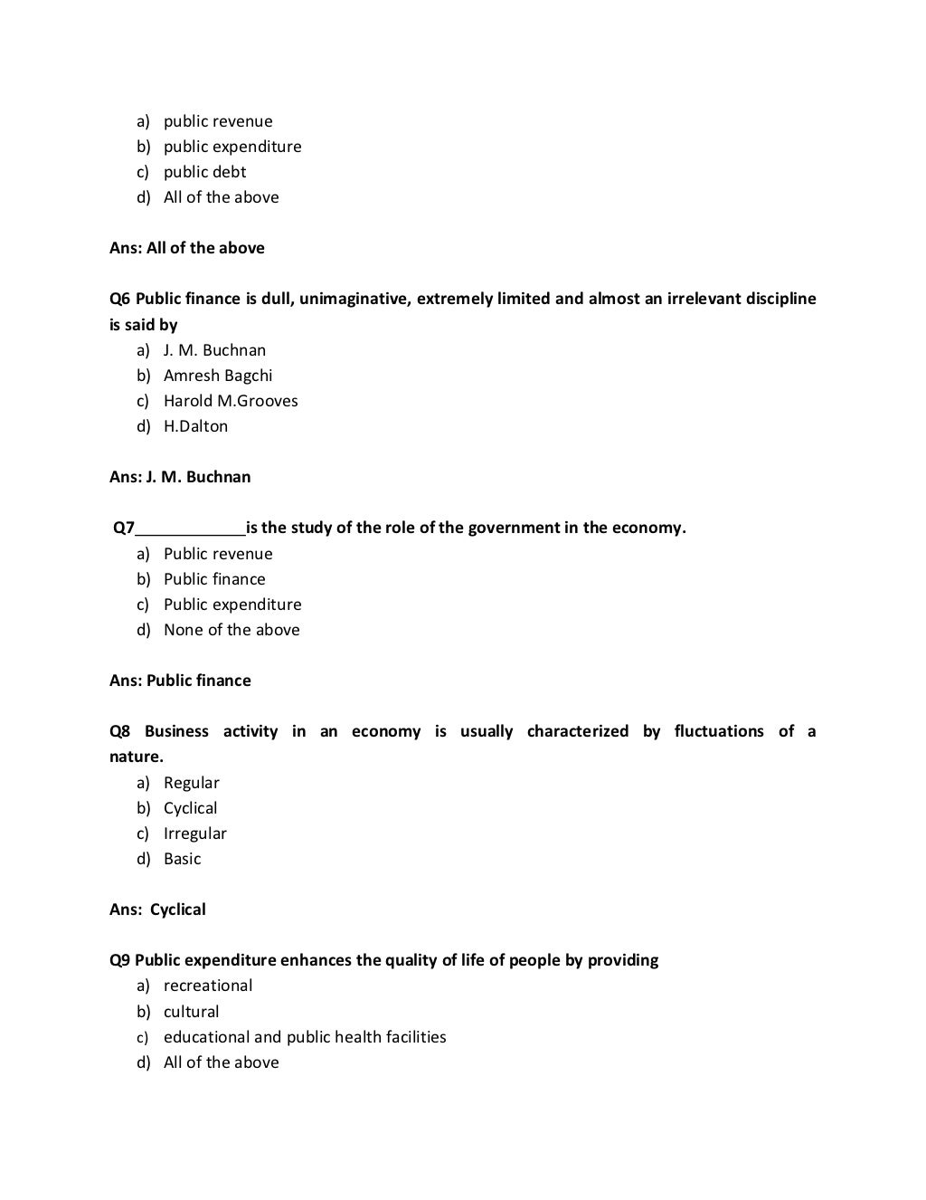 Quiz Public Finance quiz-public-finance