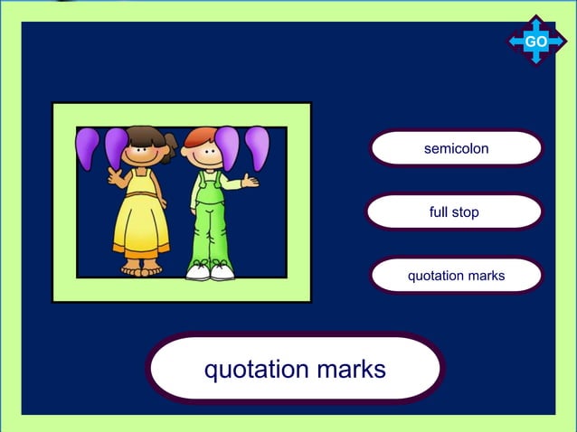 Quiz punctuation | PPT