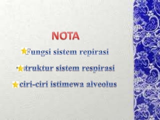 Quiz respiratory system | PPTX