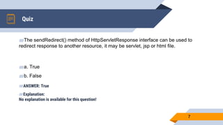Quiz servlet | PPT
