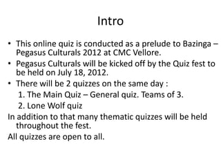Quiz set 2 questions | PPT