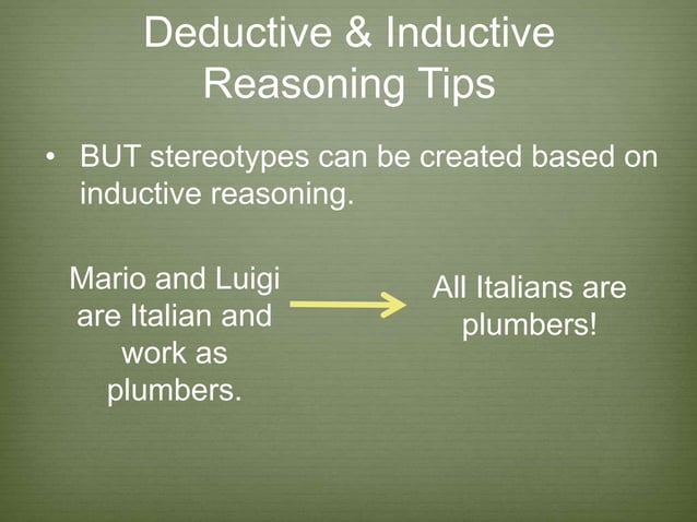 Quiz show inductive & deductive reasoning | PPTX