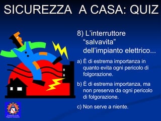 Quiz Sicurezza | PPS
