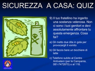 Quiz Sicurezza | PPT
