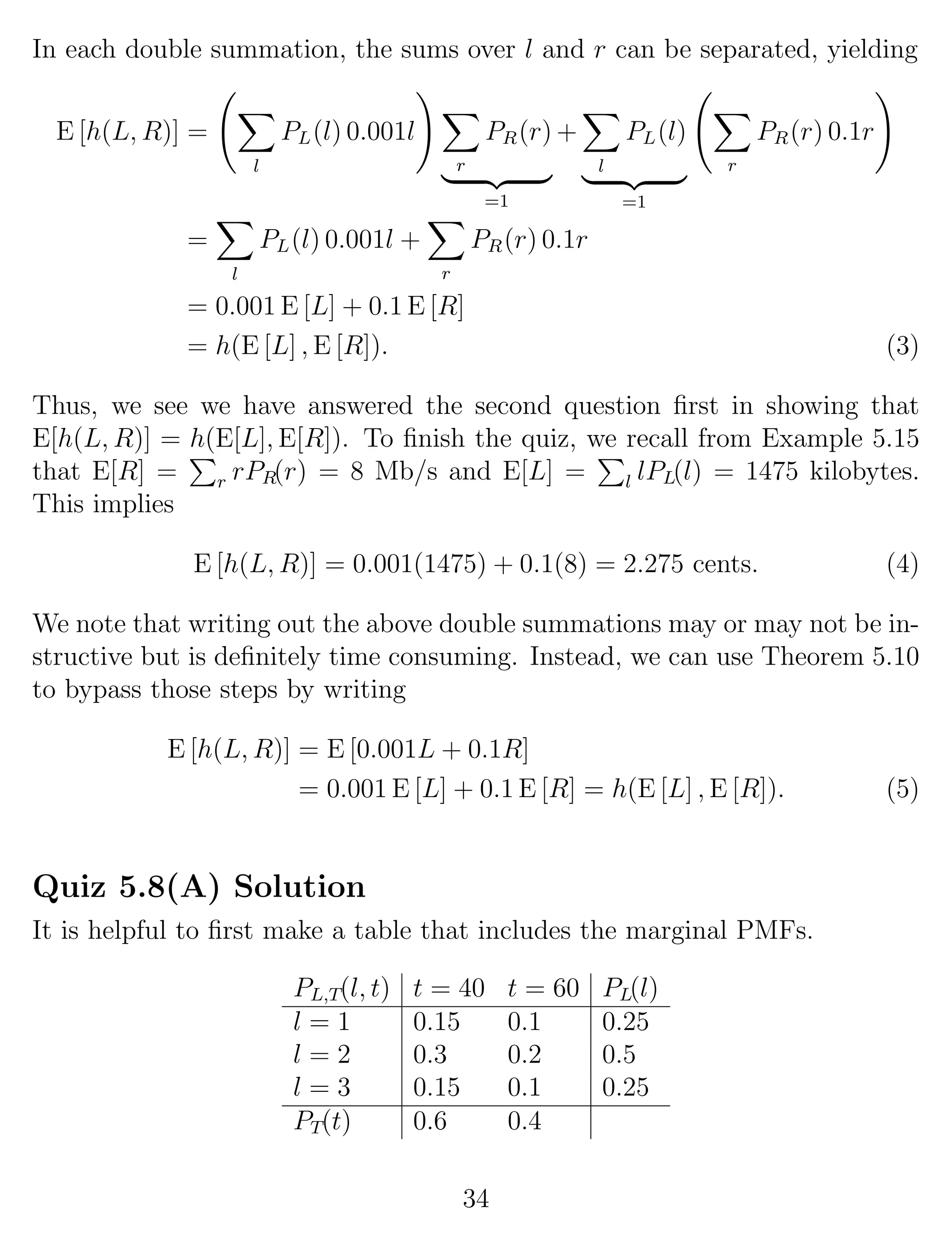Probability and stochastic processes 3rd edition Quiz Solutions | PDF