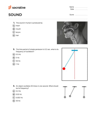 Quiz Sound | PDF