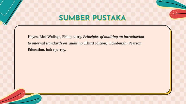SUMMARY CH-9 AUDITOR'S RESPONSE TO ASSESSED RISK ( ISA 330, ISA 300) | PPTX