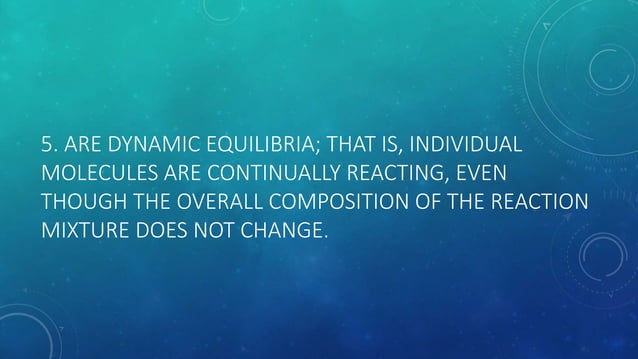 QUIZ CHEMICAL EQUILIBRIUM | PPTX | Chemistry | Science