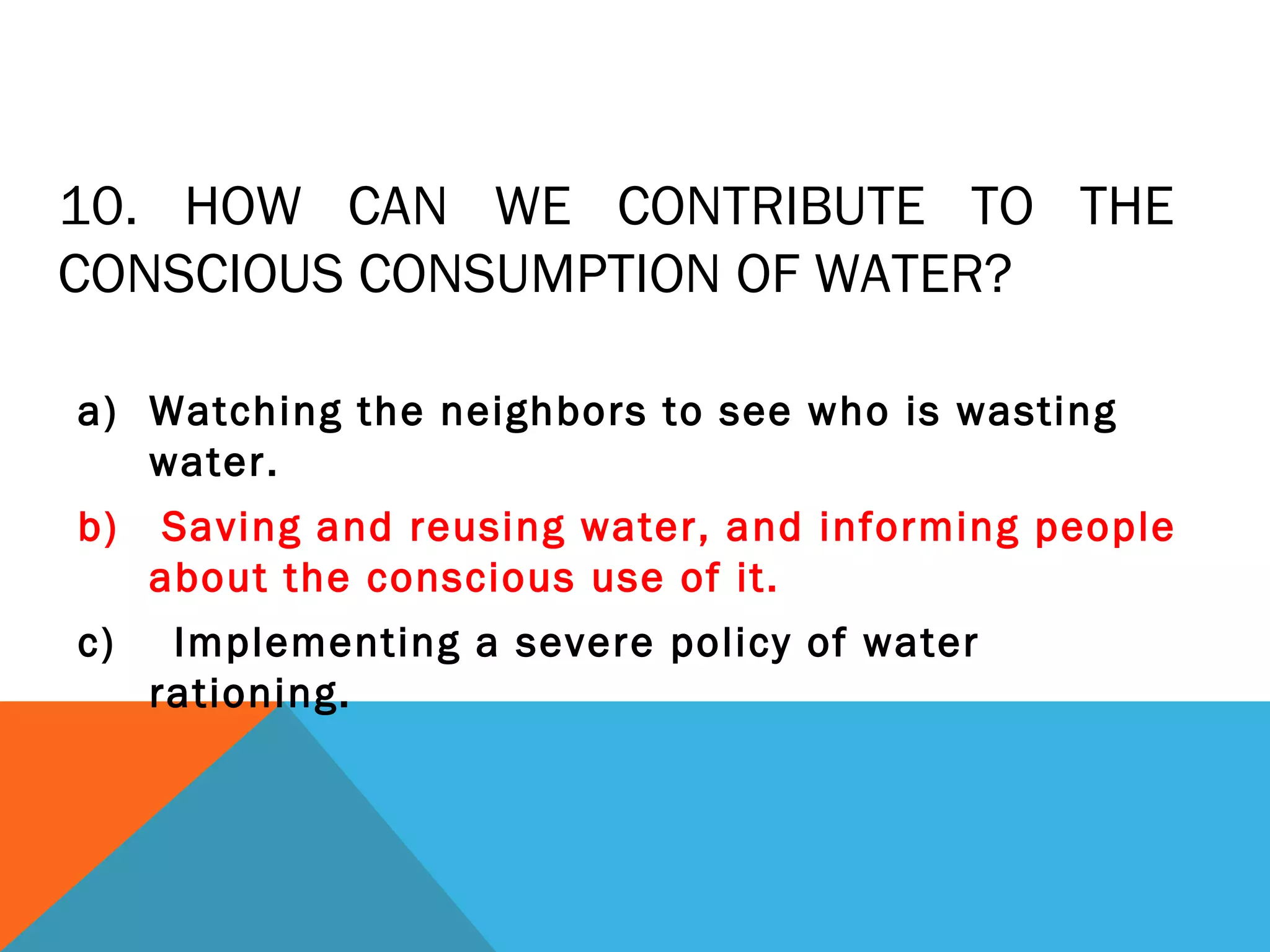 Quiz about the water | PPT