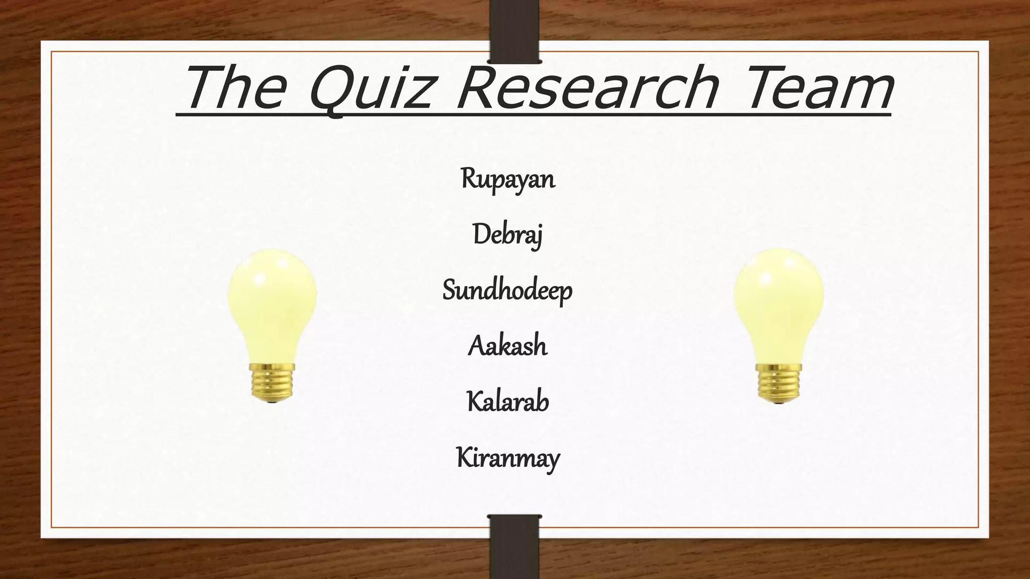 QUIZzard 2022 Season 2 (AIIMS Kalyani) Final Round | PPTX | Simulation Video Games | Video Game ...