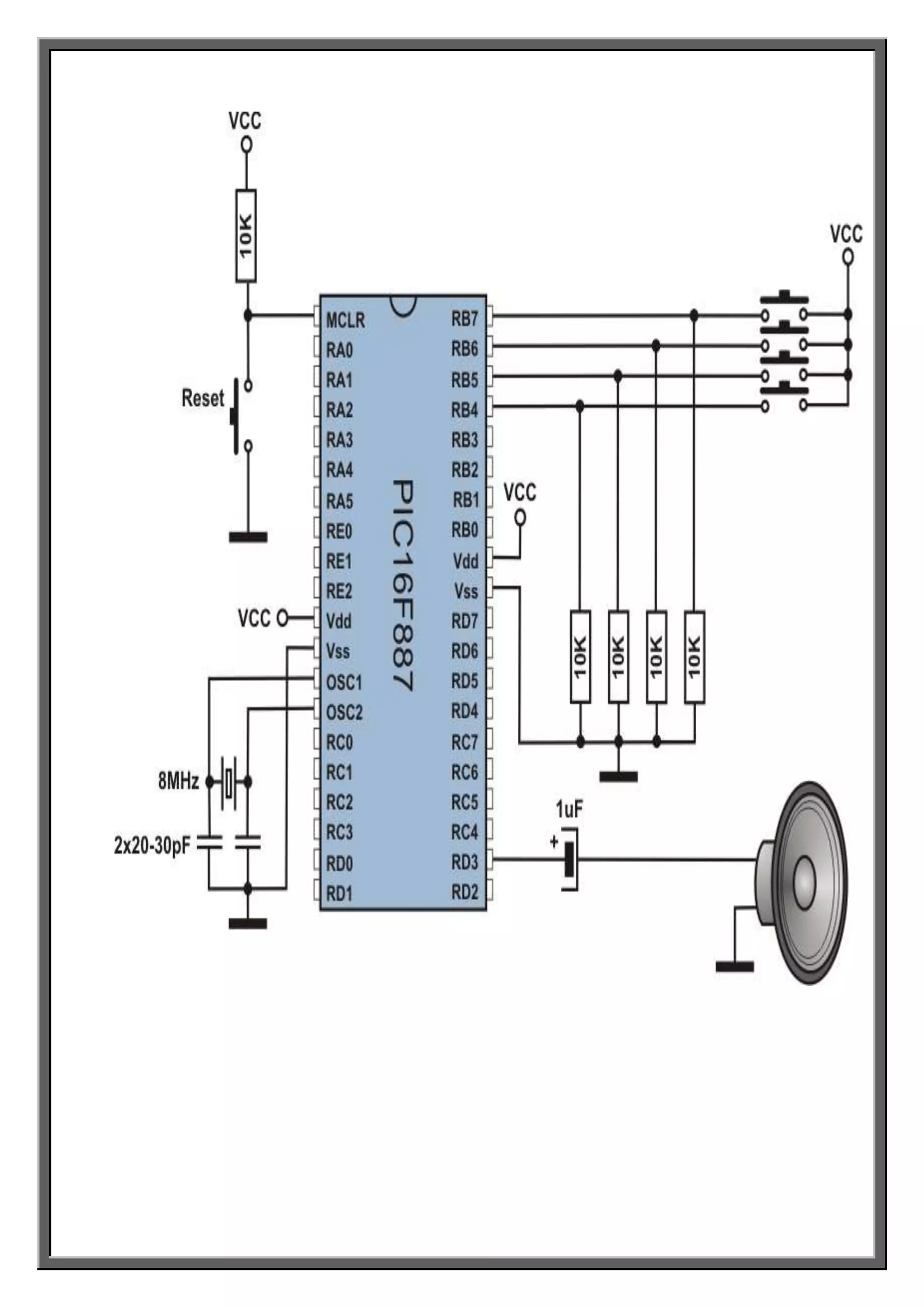 Quiz Buzzer Circuit Diagram