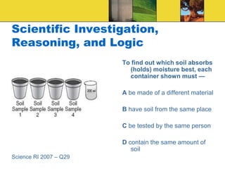 Quizz scientific method | PPT