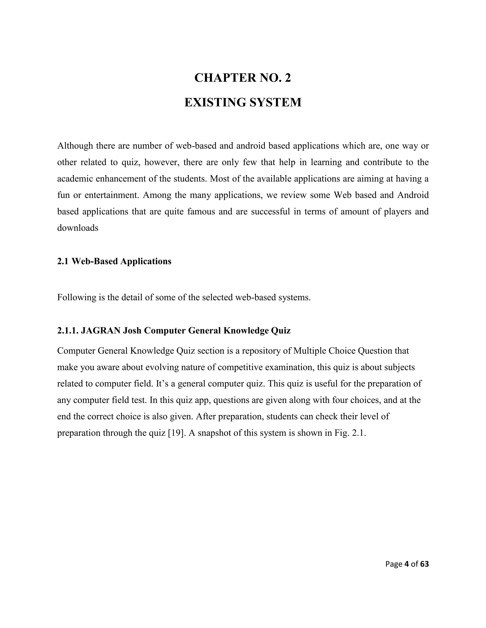 online quiz application project presentation | PDF