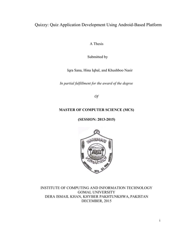 online quiz application project presentation | PDF | Computer Software ...