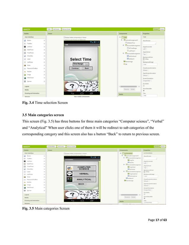 online quiz application project presentation | PDF | Computer Software and Applications | Computing