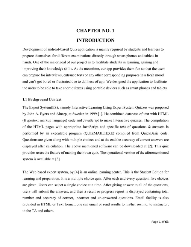 online quiz application project presentation | PDF | Computer Software ...