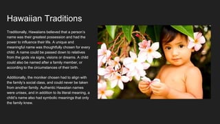 Baby naming traditions from around the world | PPTX