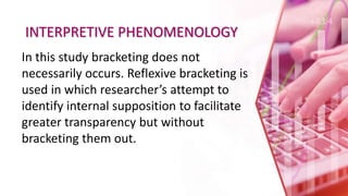 QUALITATIVE RESEARCH METHOD & it's types | PPTX