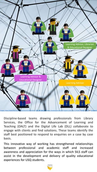 Client support is collaborative: the matrix model in action at USQ | PPTX