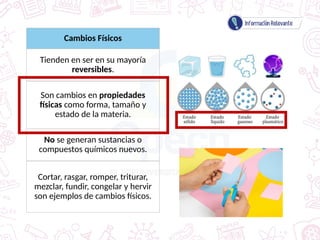 Química clase,cambios físicos y químicos de la materia 2.ppt