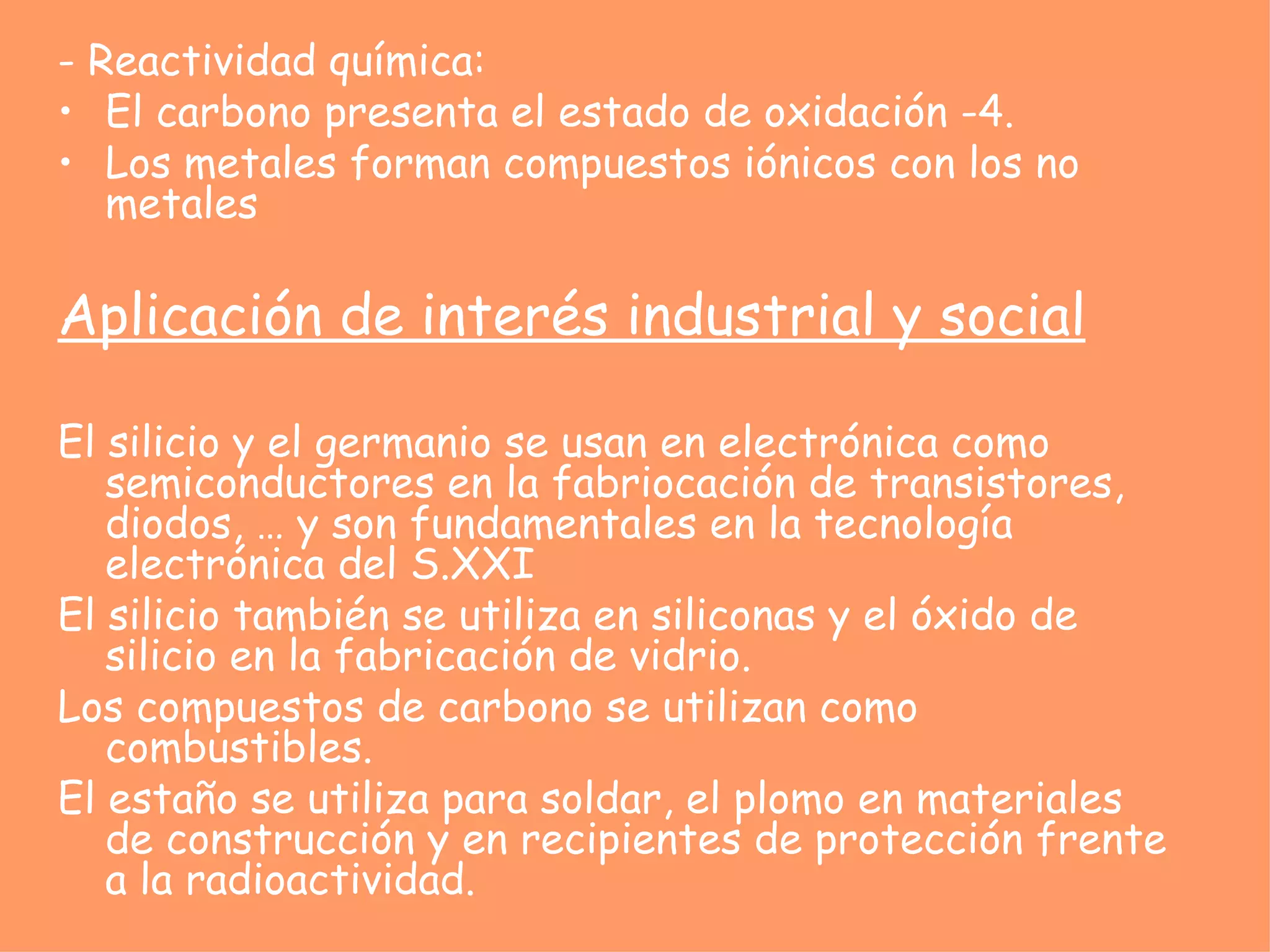 Química descriptiva | PPT | Chemistry | Science