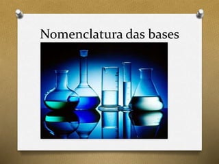 Química geral - Ácidos e Bases Funções Inorgânicas | PPTX
