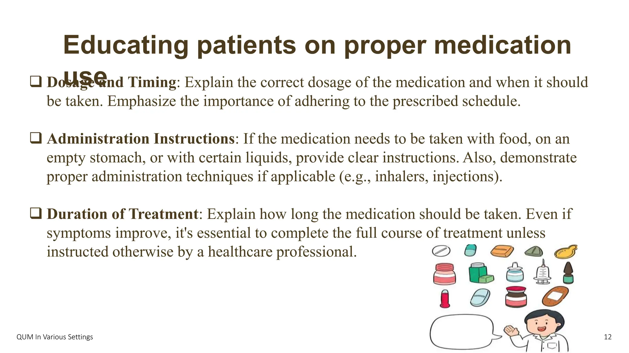 Presentation on QUM In Various setting.pptx