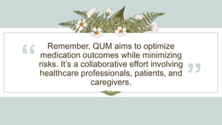 Presentation on QUM In Various setting.pptx