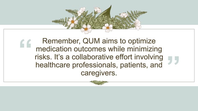 Presentation on QUM In Various setting.pptx