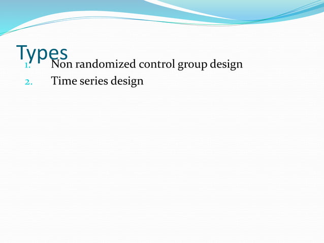 Quantitative research design | PPTX