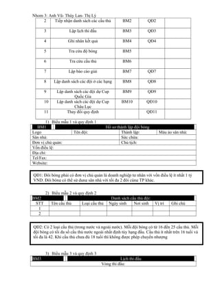 Quản lý bóng đá | PDF