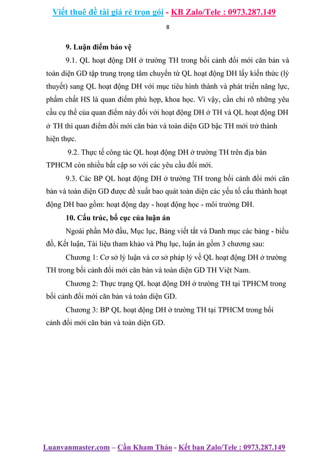 Quản lý hoạt động dạy học ở trường tiểu học trong bối cảnh đổi mới căn bản và toàn diện giáo dục.doc