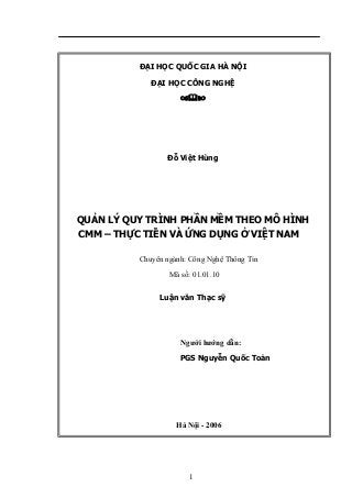 Quản lý quy trình phần mềm theo mô hình CMM - thực tiễn và ứng dụng ở Việt Nam 6811962.pdf