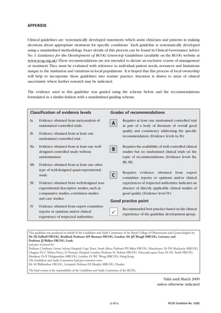 Quản lý tiền sản giật nặng rcog | PDF | Pregnancy | Reproductive Health