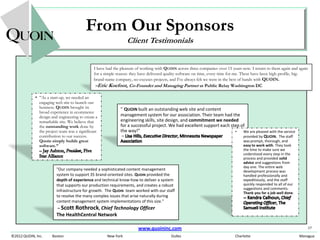 QUOIN Introduction | PPT