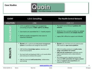 QUOIN Introduction | PPT