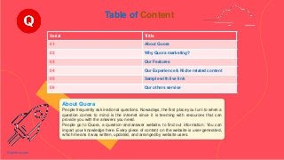 Quora Content Marketing Sample.ppt