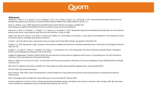 Quorn power point - food chain study | PPTX